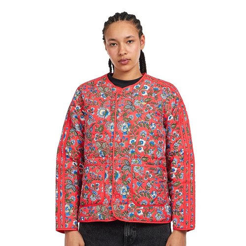 adidas x Liberty London Quilted Jacket 'Red' - JW5198 | Solesense