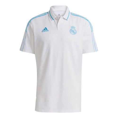 adidas Real Polo Real Madrid Soccer/Football Sports Short Sleeve Polo ...