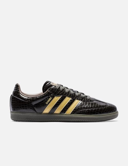 adidas Samba OG Satin 'Shadow Olive/ Oat/ Trace Brown' | Solesense