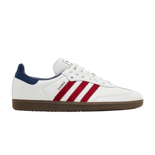 adidas Samba OG 'White Victory Red Indigo' - IH4881 | Solesense