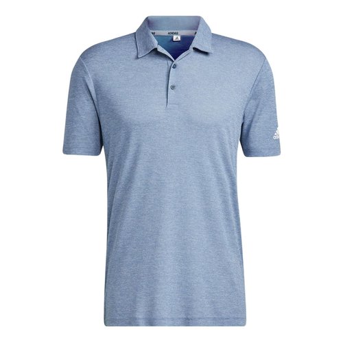 adidas Heather HEAT.RDY Polo Shirt 'Crew Navy/White' - HF6218 | Solesense