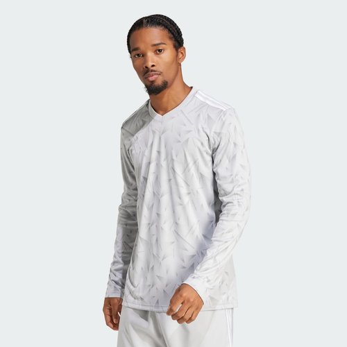 adidas Team Icon 25 Long Sleeve Jersey 'Team Light Grey/White' - JM6787 ...