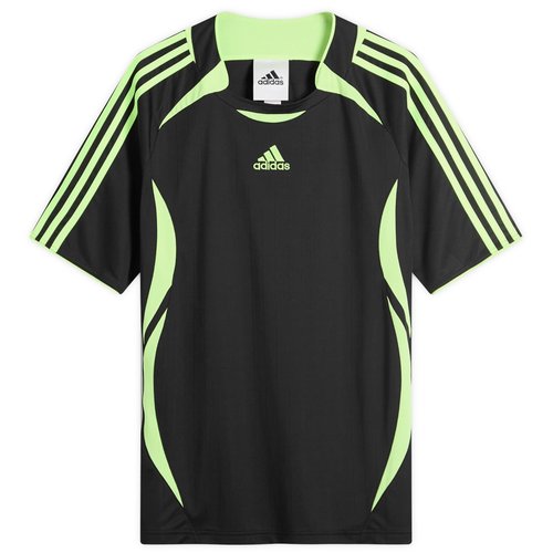 adidas Teamgeist Adicolor Tee 'Black/Signal Green' - JW5872 | Solesense