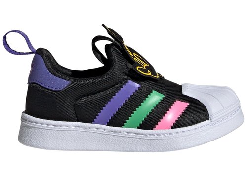 adidas x Disney Mickey Superstar 360 'Core Black/Cloud White/Yellow ...