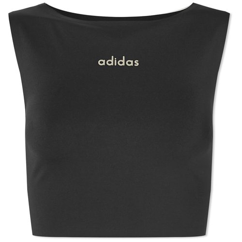 adidas x Fear of God Athletics Crew Neck Cropped Tank Top 'Black ...