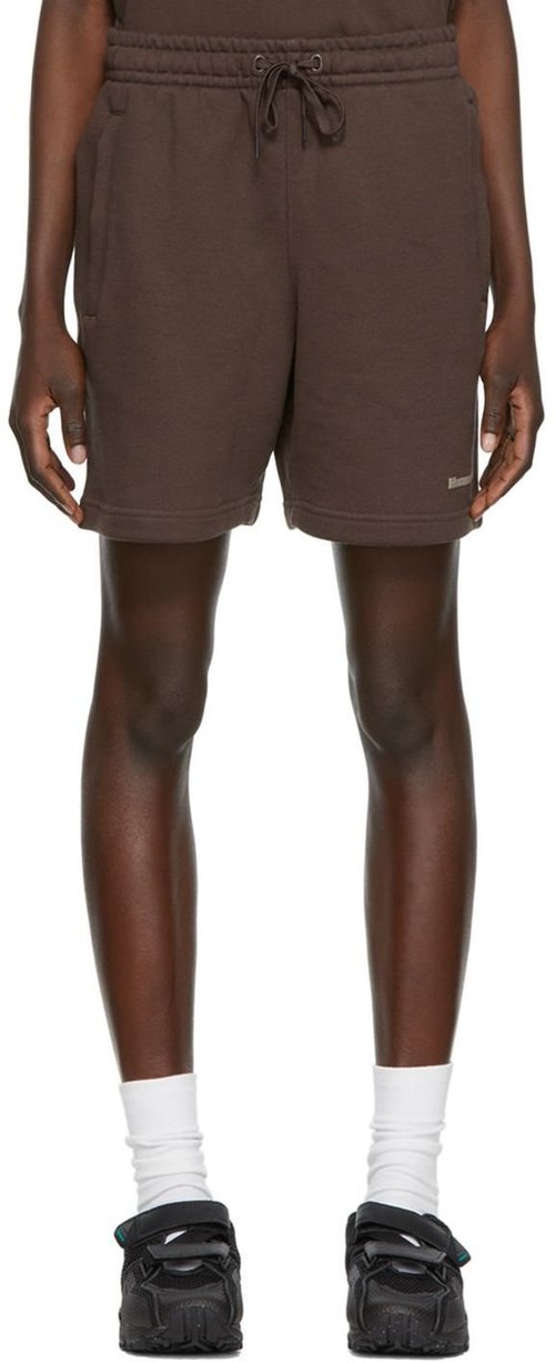 adidas x Humanrace by Pharrell Williams Humanrace Basics Shorts 'Brown' - HJ7066 | Solesense