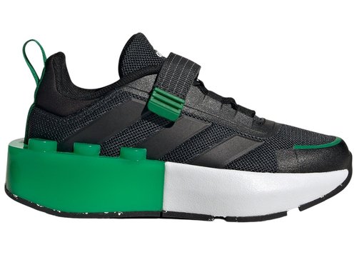 adidas x LEGO Tech RNR Elastic Lace and Top Strap 'Core Black Green ...