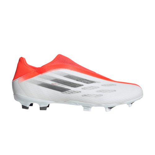 adidas X Speedflow.3 Laceless FG 'White Solar Red' - FY3274 | Solesense