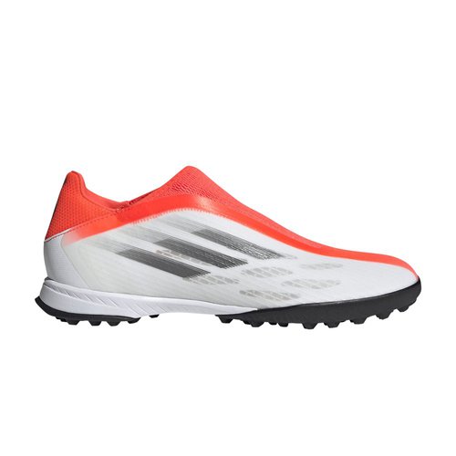 adidas X Speedflow.3 Laceless TF 'White Solar Red' - FY3267 | Solesense