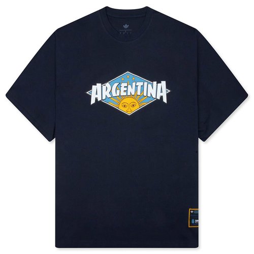 adidas x Thrasher AFA Argentina T-Shirt 'Night Navy' - KX4543 | Solesense