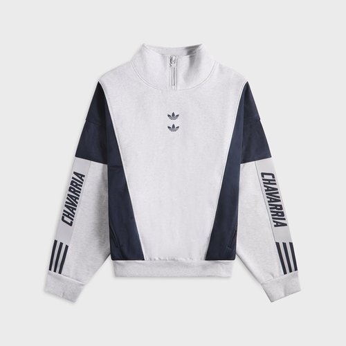 adidas x Willy Chavarria Watsonville Mockneck 'Light Grey Heather ...