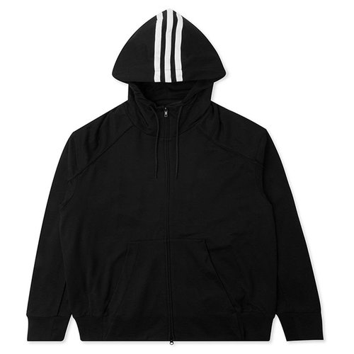 adidas Signature Graphic Full Zip Hoodie 'Black' - DY7160 | Solesense