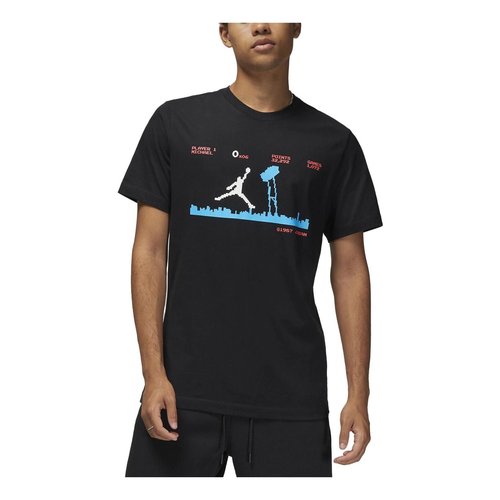 Air Air Jordan Jumpman Pixel T-Shirt 'Black' - DZ4018-010 | Solesense