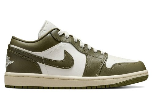 Air Jordan 1 Low 'Medium Olive' - DC0774-122 | Solesense
