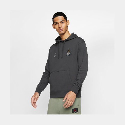 Air Jordan 4 Legacy Fleece Hoodie 'Black' - CJ9078-060 | Solesense