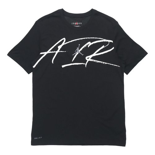 Air Jordan Air Script Basketball Short Sleeve 'Black' - CN3579-010 ...