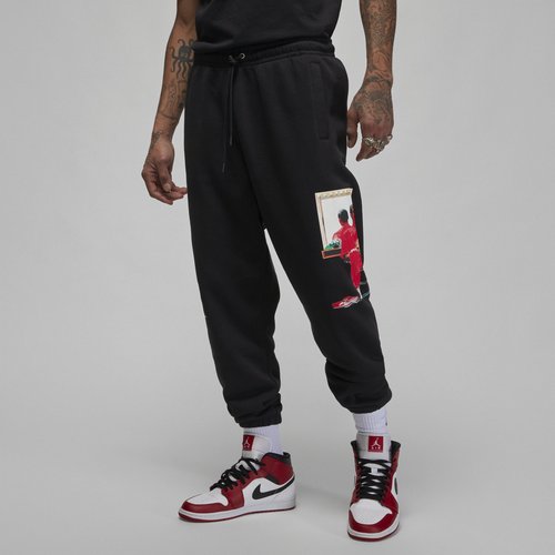 Air Jordan Artist Series by Jacob Rochester Fleece Pants 'Black/Sail ...
