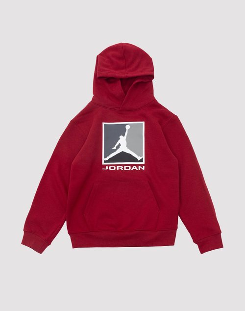 Air Jordan Essentials Fleece Baseline Pullover Hoodie 'Red' - 95F083 ...