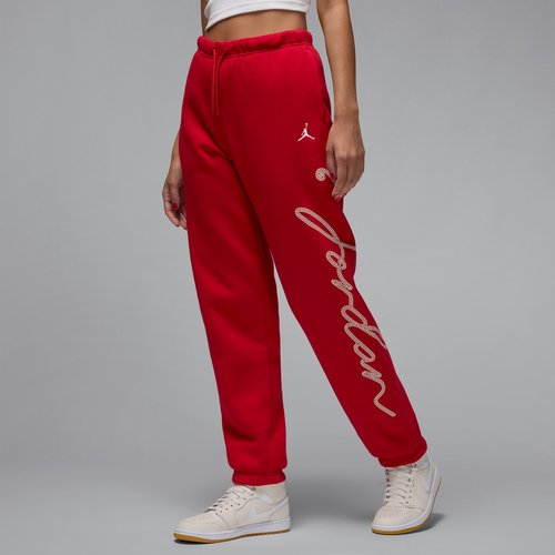 Air Jordan Brooklyn Fleece Graphic Pants 'Gym Red/White' - HJ0208-687 ...