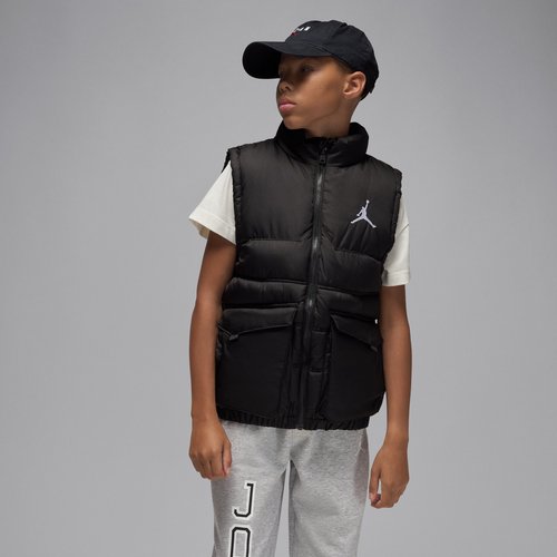 Air Jordan Filled Puffer Vest 'Black' - 95D532-023 | Solesense