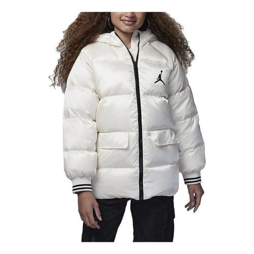 Air Jordan Jumpman Logo Puffer Jacket 'White' - FV2746-133 | Solesense