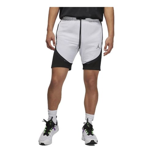 Air Jordan Logo Micro Mark Lacing Colorblock Casual Gray Shorts 'Grey ...