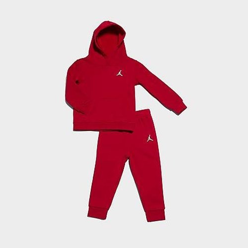 Air Jordan MJ Brooklyn Fleece Hoodie and Jogger Pants Set 'Gym Red ...