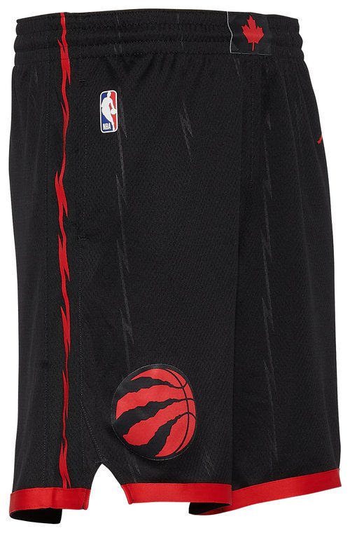 Air Jordan Toronto Raptors Statement Edition Dri-Fit Shorts 'Black/Red ...