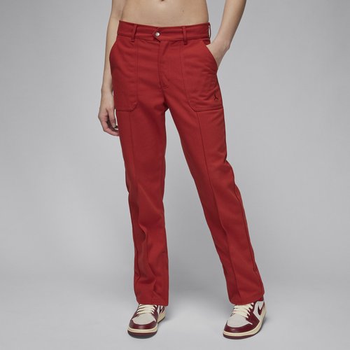 Air Jordan Woven Pants 'Dune Red' - FN5446-615 | Solesense