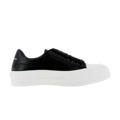Alexander McQueen Deck Plimsoll | Size 41 'Black White ...