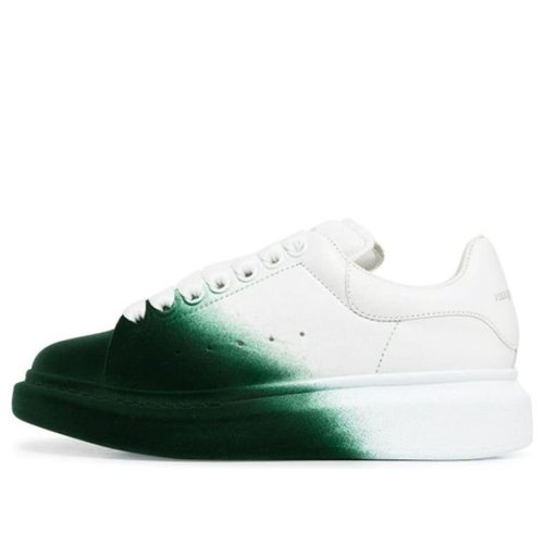 Alexander McQueen Oversized 'Sprayed Ombre - Forest Green ...