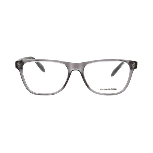 Alexander McQueen Square-Frame Acetate Optical Frames 'Grey Transparent ...