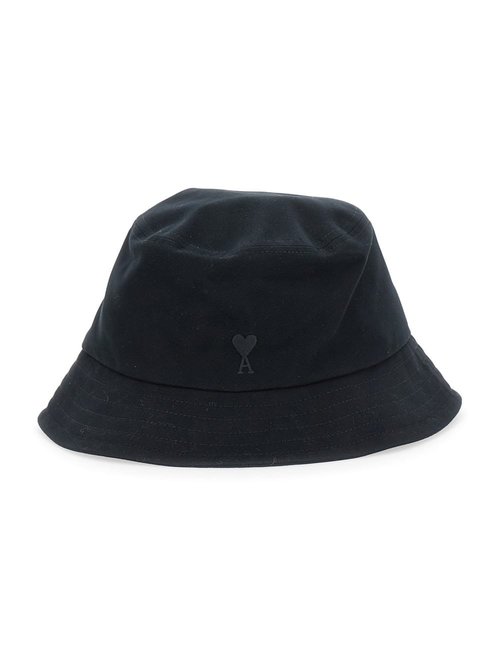 Ami Alexandre Mattiussi Black Hat With Logo On The FrOnt In CottOn Man ...