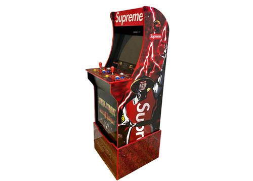 Arcade1UP x Supreme Mortal Kombat Arcade Machine | Solesense