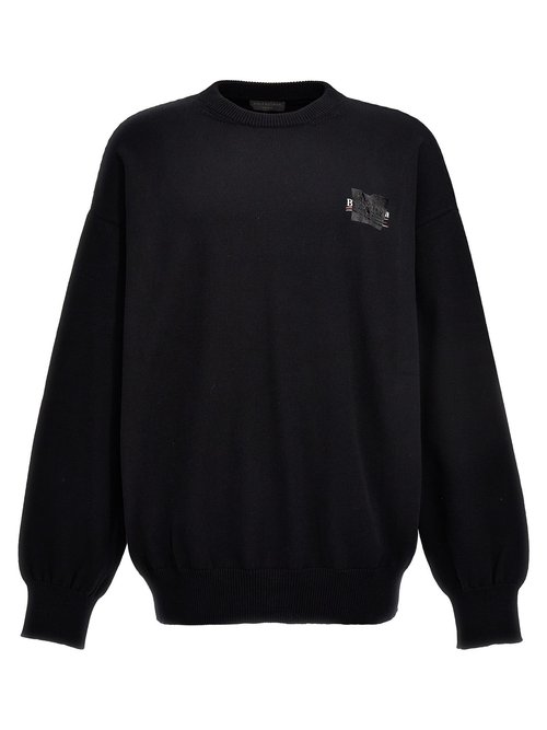 Balenciaga Gaffer Oversized Sweatshirt 'Black' - 719158T32631000 ...