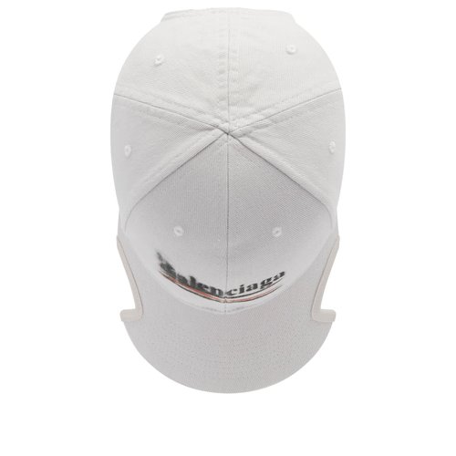 Balenciaga Political Campaign Cap 'Off White/Black' - 788752410B29860 ...