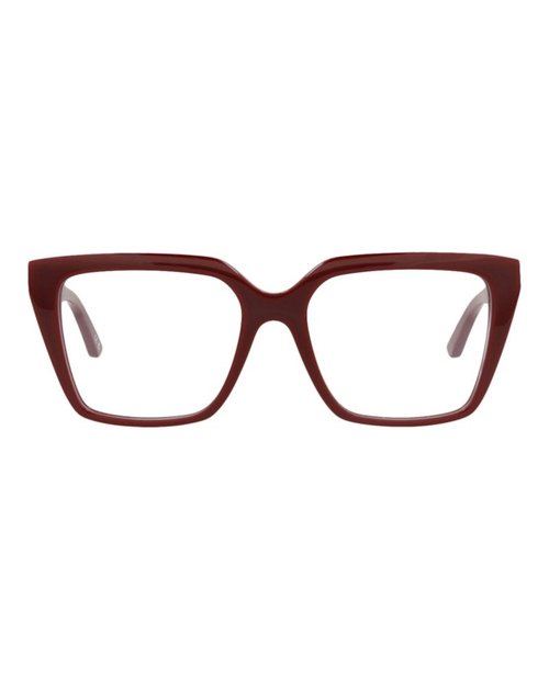 Balenciaga SquareFrame Acetate Optical Frames 'Burgundy Burgundy ...
