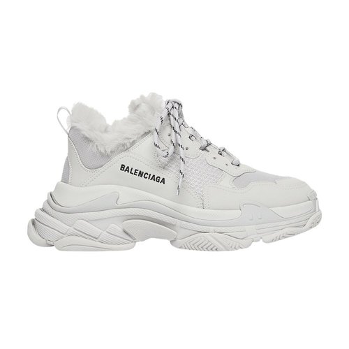Balenciaga Triple S Sneaker | Size 43 'Faux Fur - Grey ...
