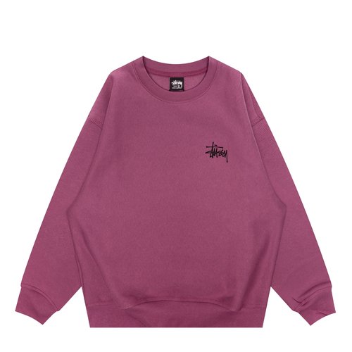 Basic Stüssy Crew 'Berry' - 1915000-BERRY | Solesense