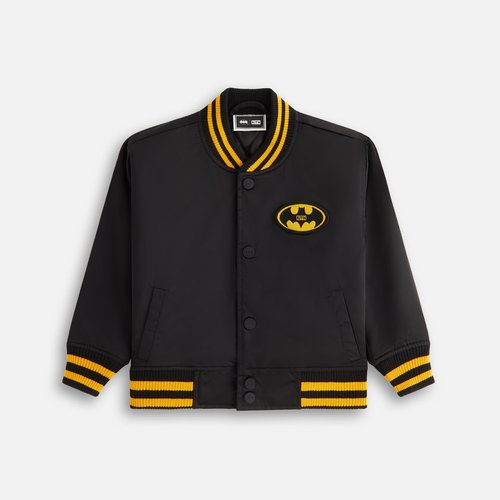 Batman | Kith Satin Bomber Jacket 'Black' - K010212-001 | Solesense