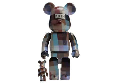 Bearbrick x Kith Palette 10Year Anniversary 100% & 400% Set 'Multicolor ...