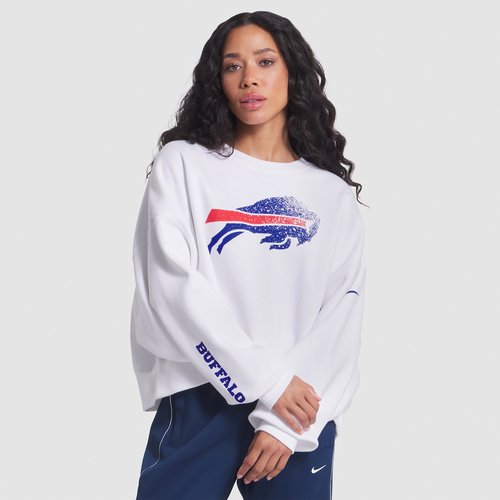 Buffalo Bills Rivalries Collection Oversized Nike NFL Pullover Crew ...