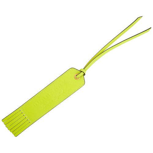 Burberry Embossed Leather Bookmark- Bright 'Yellow' - 4064089 X | Solesense