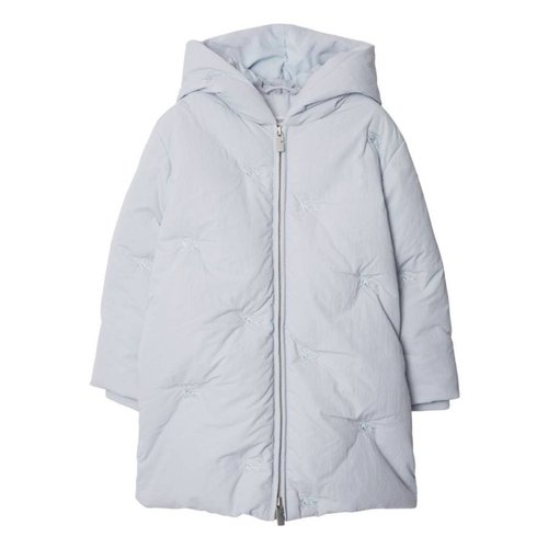 Burberry George EKD Hooded Puffer Coat 'Blue/Grey' - 8088738 | Solesense
