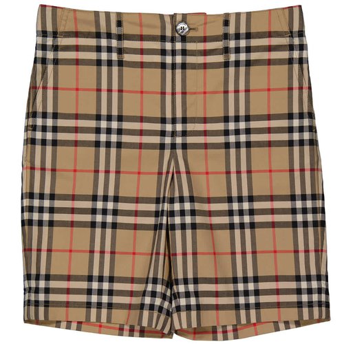 Burberry Vintage Check Bermuda Shorts 'Beige' - 8014135 | Solesense
