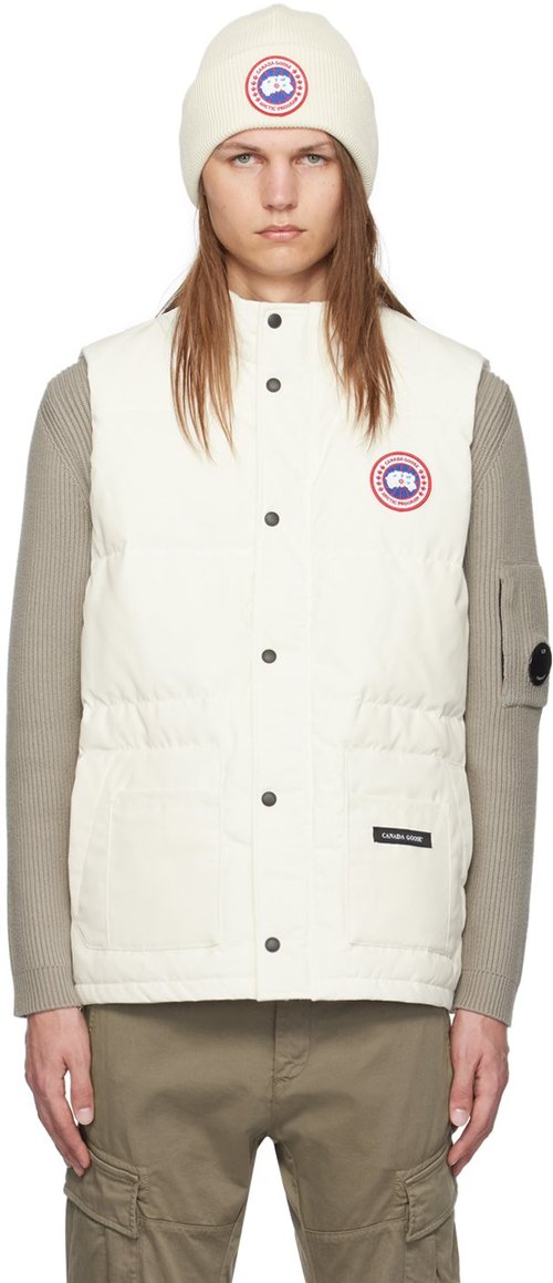 Canada Goose White Freestyle Crew Down Vest 'N Star Wh' - 2054MPB ...