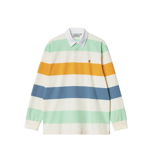 Carhartt WIP Henwick Rugby Shirt Wax - I030063_0OI_XX | Solesense