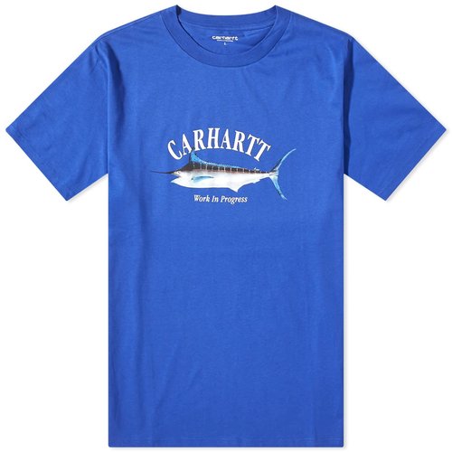 Carhartt WIP Marlin T-Shirt 'Lazurite' - I032035_1CX_XX | Solesense