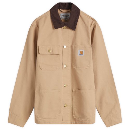 Carhartt WIP Beige Spring Michigan Chore Jacket 'Dusty H Brown ...