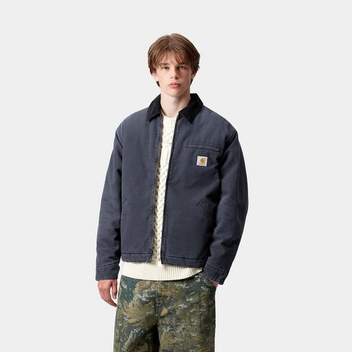 Carhartt WIP OG Detroit Jacket Canvas, 12 oz 'Dearborn' - I035614_0DI ...